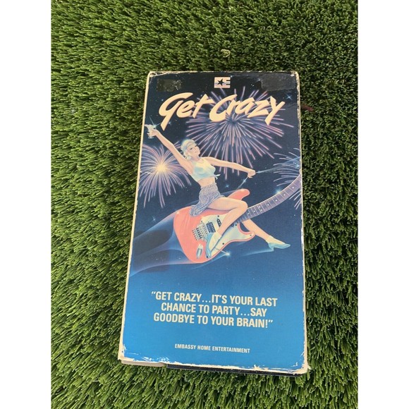 Media | Get Crazy Vhs 1983 Embassy Home Entertainment Malcolm Mcdowell ...